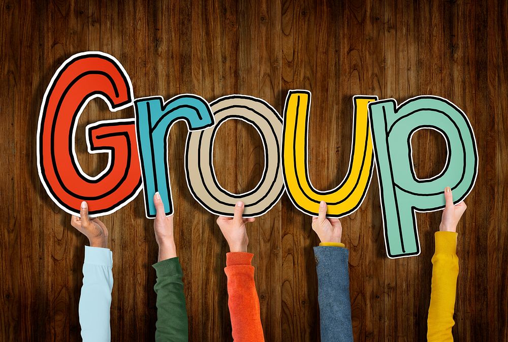 Hands Holding Word Group Concept | Free Photo - rawpixel