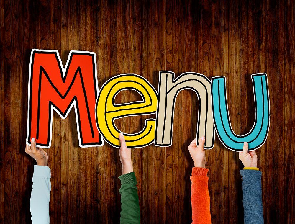 Hands Holding Menu Word Concept | Free Photo - rawpixel