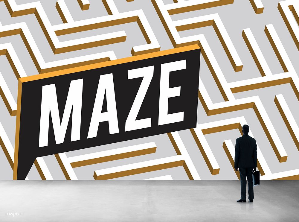 Maze Challenge Confusion Direction Exit | Free Photo - rawpixel