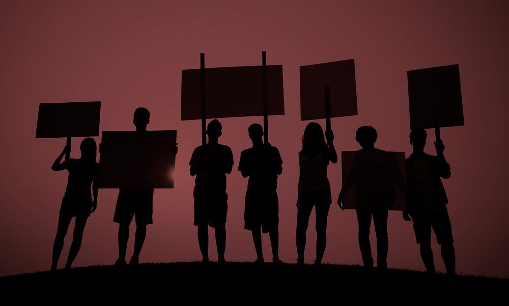 Protest Group Unity Crowd People | Premium Photo - rawpixel