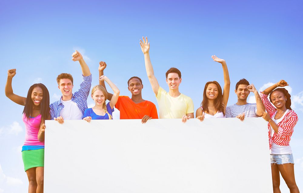 Group Friends Outdoors Volunteer Unity | Premium Photo - rawpixel