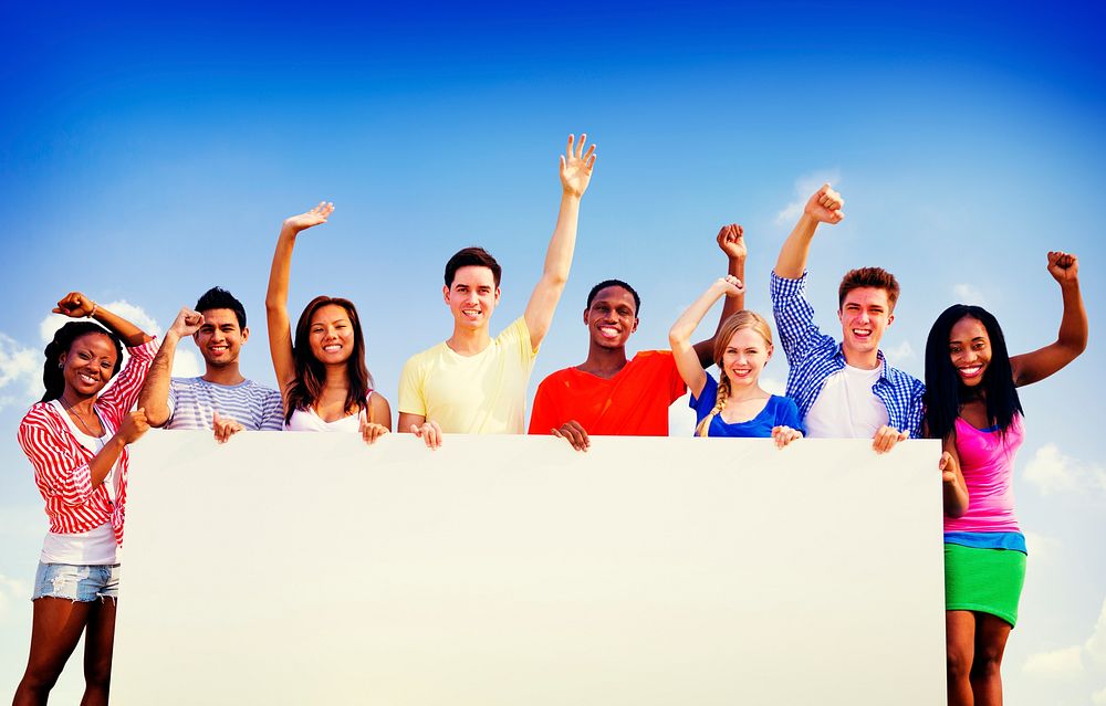 Group Friends Outdoors Volunteer Unity | Premium Photo - rawpixel