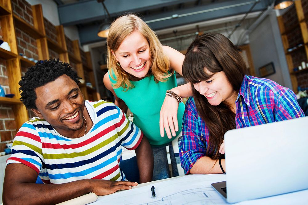 Designer Teamwork Brainstorming Planning Interior | Premium Photo ...