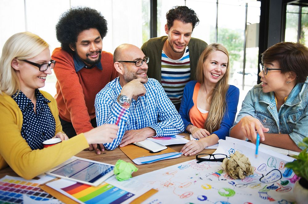 Designing Discussion Ideas Plan Team | Photo - rawpixel