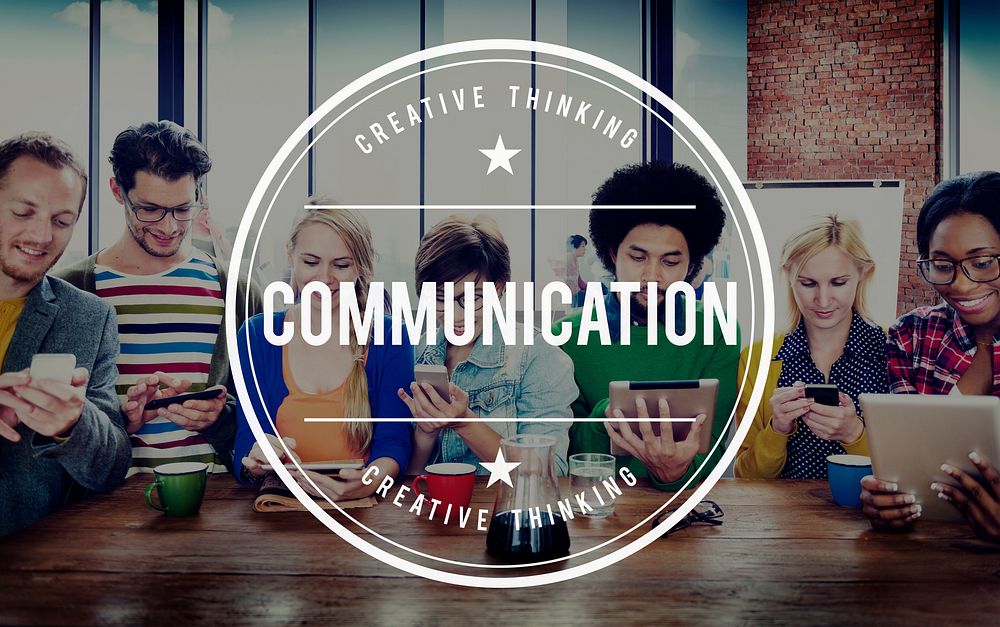 Communication Conversation Interaction Connect Concept | Free Photo ...