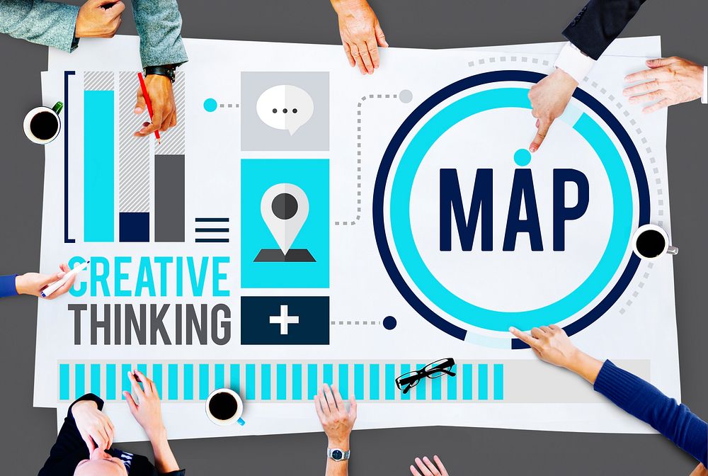 Map Direction Destination Location Route | Free Photo - rawpixel