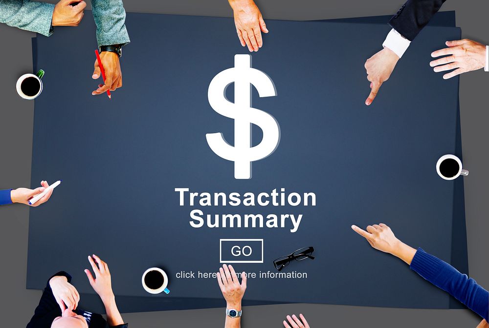 Transaction Summary Corporate Accounting Concept | Free Photo - rawpixel