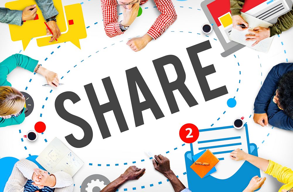 Share Sharing Connection Social Networking | Free Photo - rawpixel
