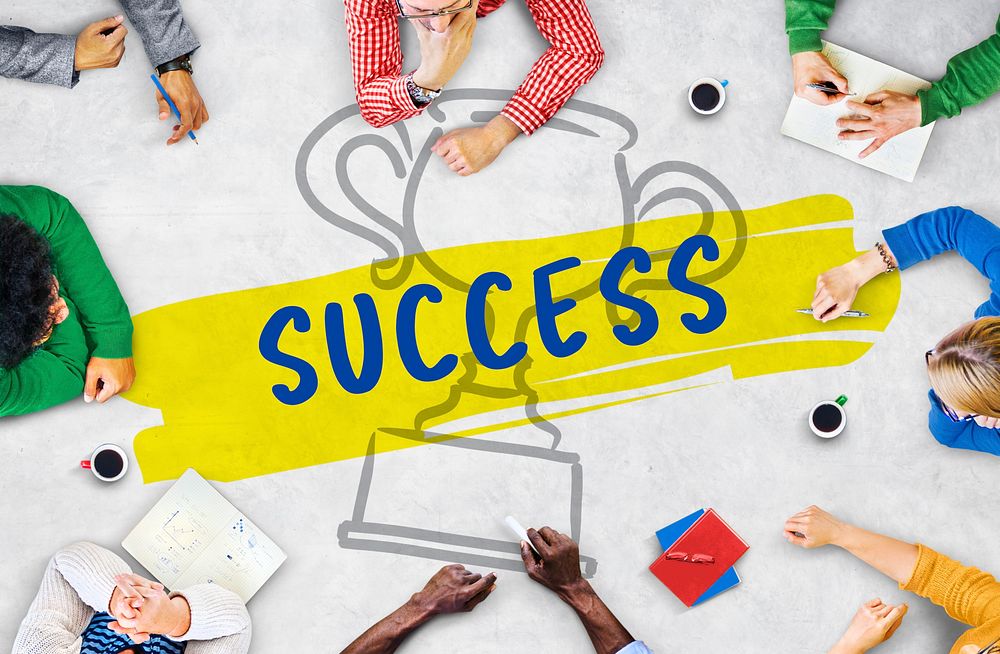 SUccess Award Trophy Graphic Concept | Free Photo - rawpixel