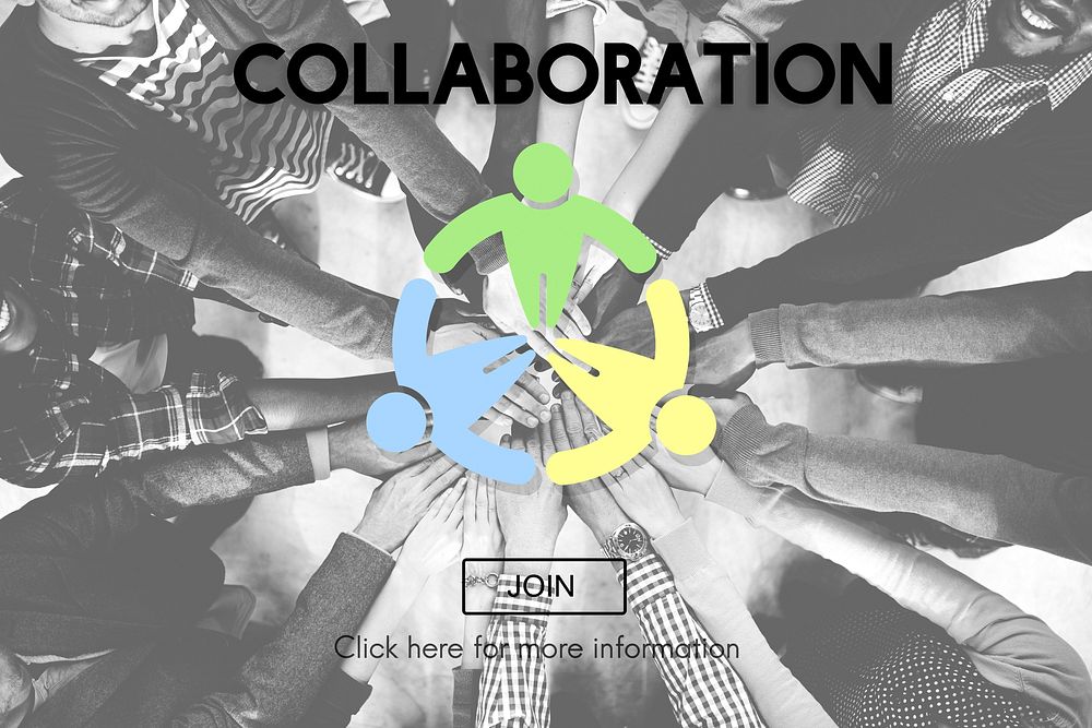Collaboration Collaborate Connection Corpoate Concept | Free Photo ...