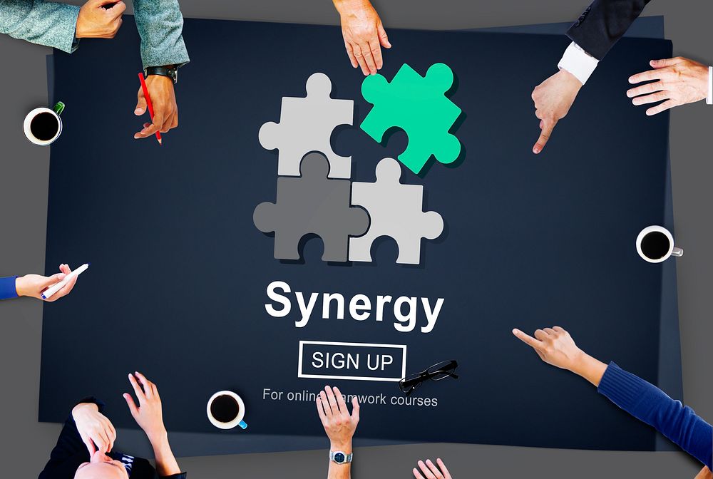 Synergy Teamwork Better Together Collaboration | Free Photo - rawpixel