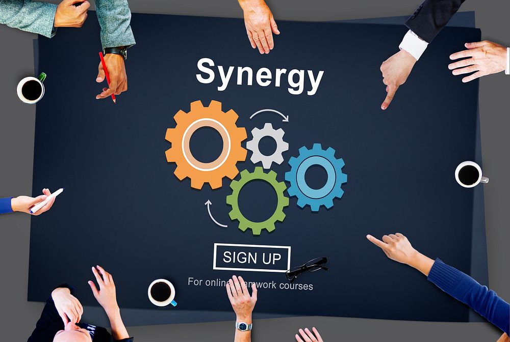 Synergy Teamwork Better Together Collaboration | Free Photo - rawpixel