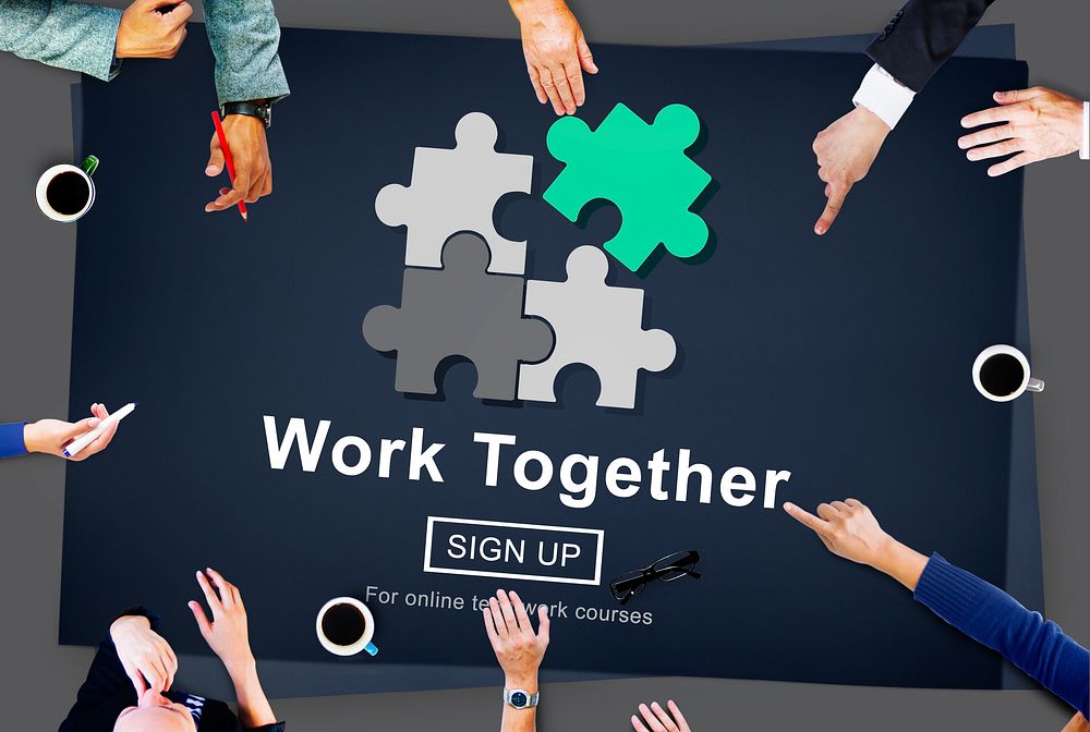 Work Together Teamwork Collaboration Union | Free Photo - rawpixel