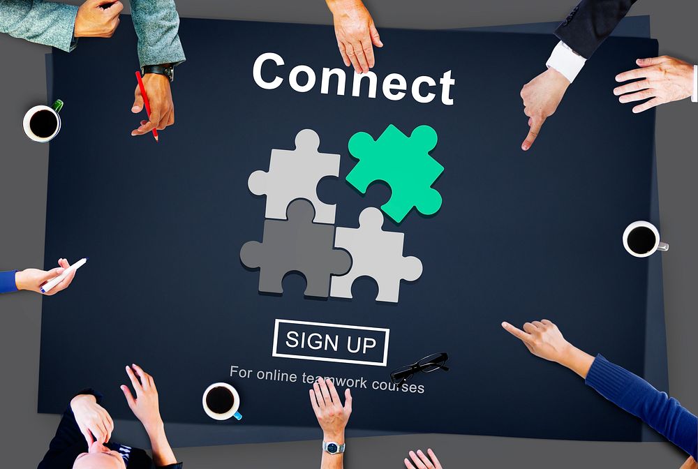 Connect Interaction Team Teamwork Concept | Free Photo - rawpixel