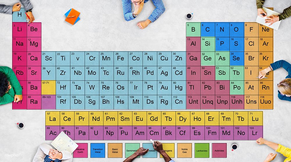 Periodic Table Chemical Chemistry Mendeleev | Free Photo - rawpixel