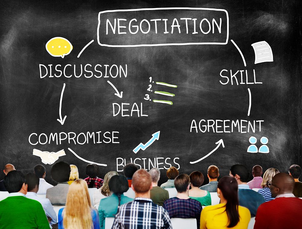 Negotiation Cooperation Discussion Collaboration Contract | Free Photo ...
