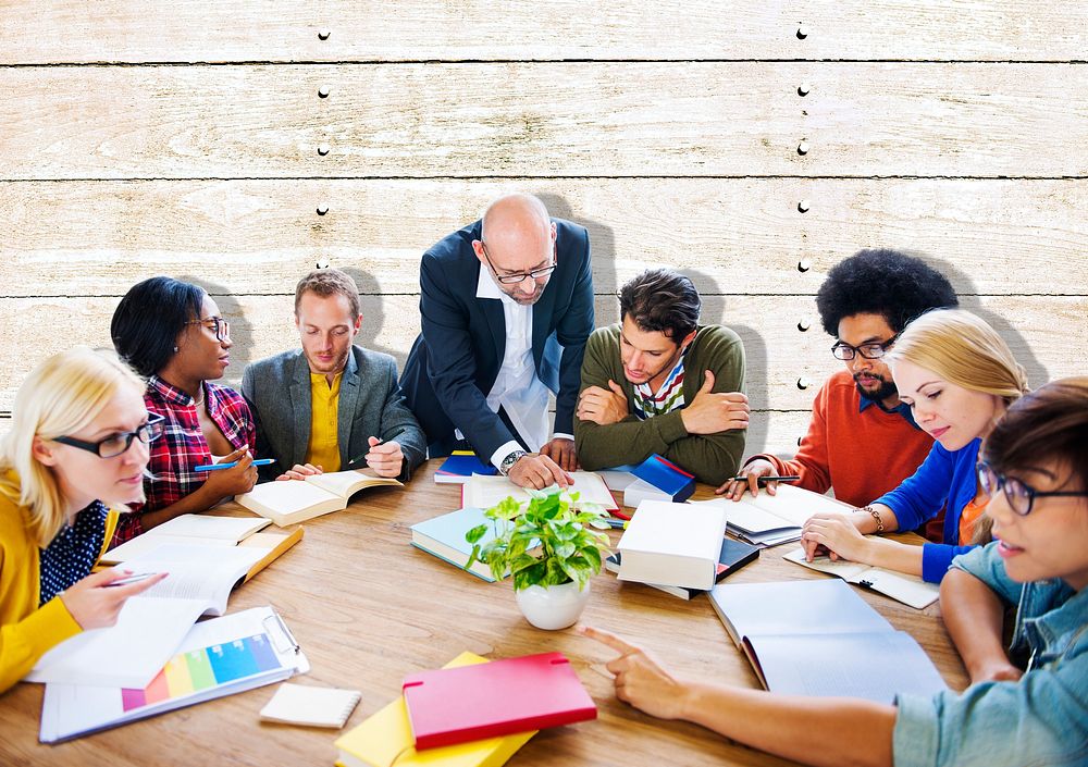 Study group of college students | Photo - rawpixel