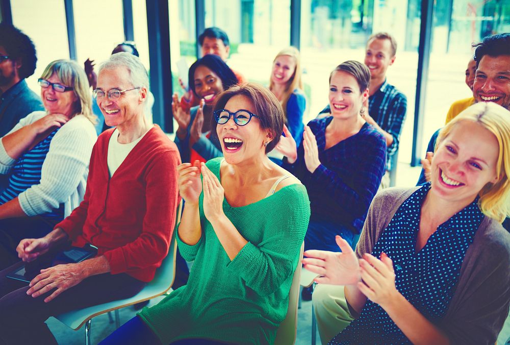 Audience Applaud Clapping Happines Appreciation | Premium Photo - rawpixel