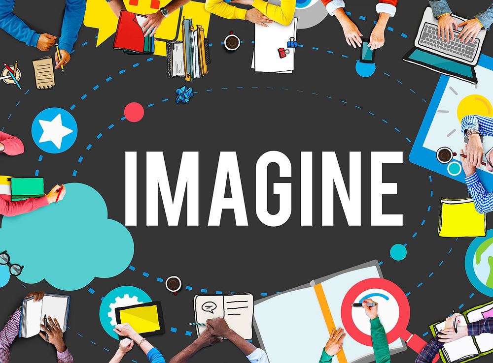 Imagine Imagination Ideas Innovate Thinking | Free Photo - rawpixel