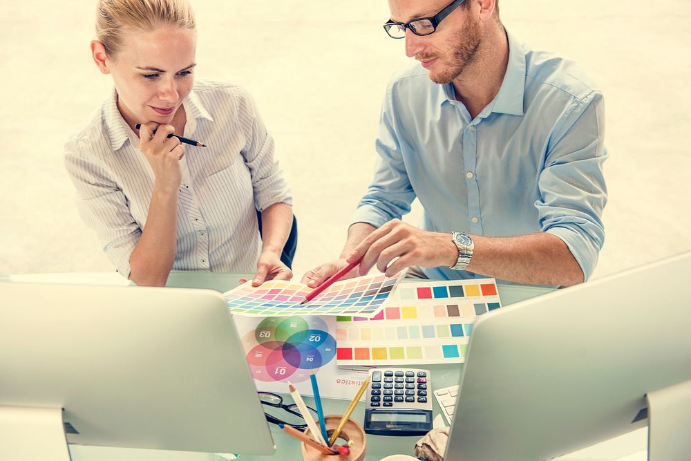 Color Swatch Creative Occupation Design | Premium Photo - rawpixel