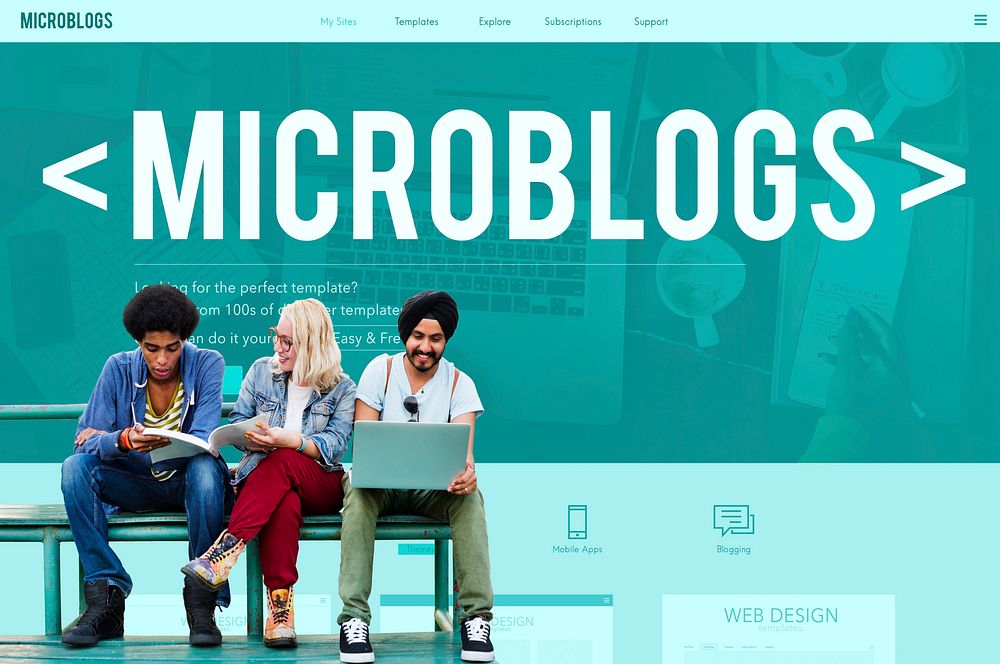 Microblogs Blogging Social Media Online | Free Photo - rawpixel