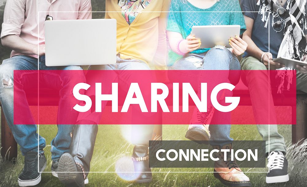 Collage Students Multimedia Connection Sharing | Free Photo - rawpixel