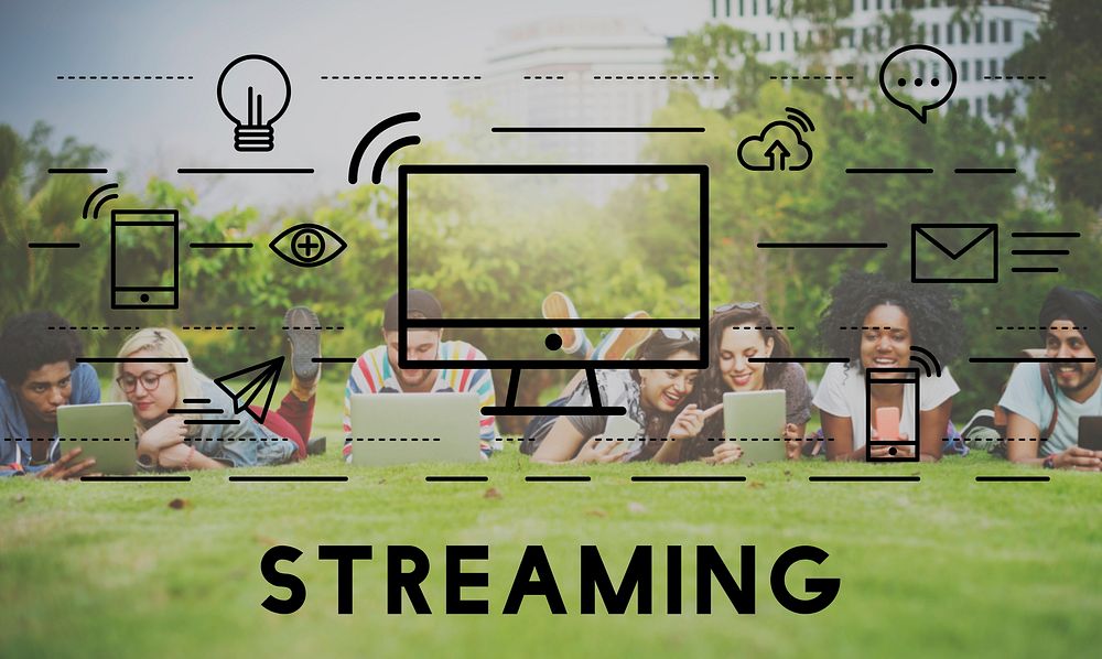 Streaming Media Digital Electronic Technology | Free Photo - rawpixel