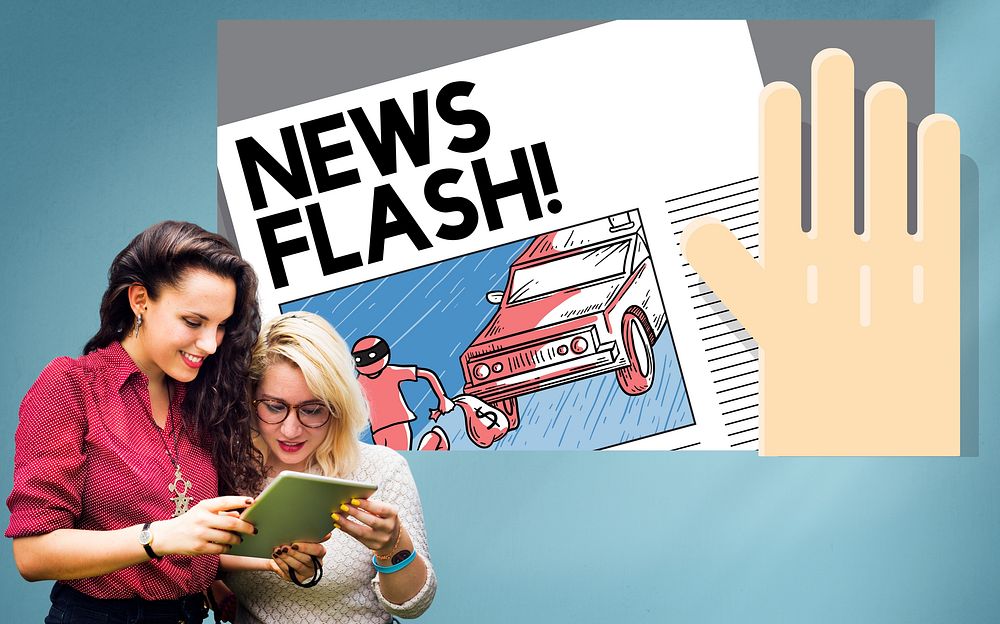 News Flash Announcement Breaking News | Free Photo - rawpixel