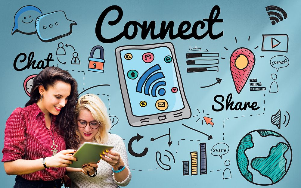 Connect Social Media Social Networking | Free Photo - rawpixel