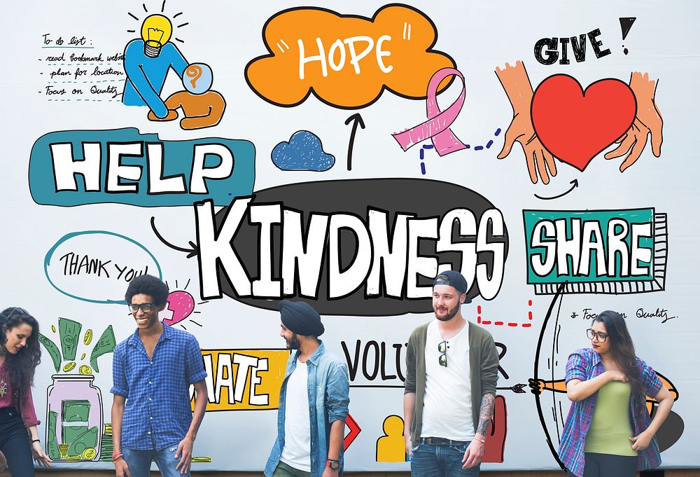 Kindness Kindly Optimistic Positive Giving | Free Photo - rawpixel