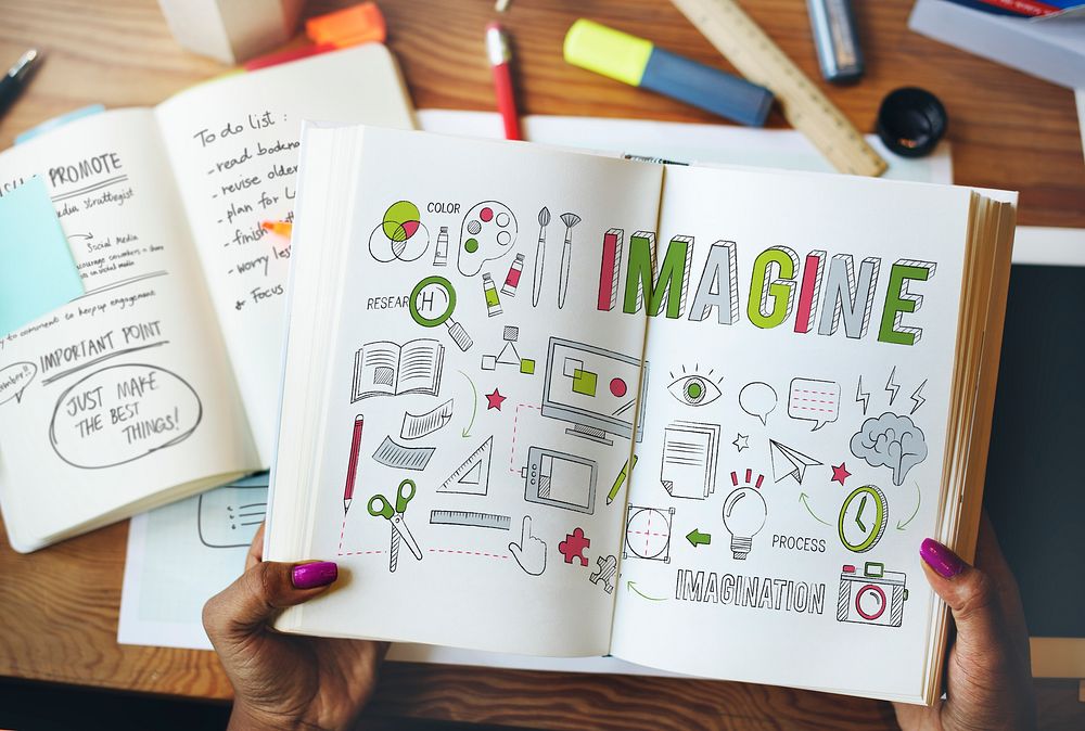 Imagine Imagination Be Creative Research | Free Photo - rawpixel