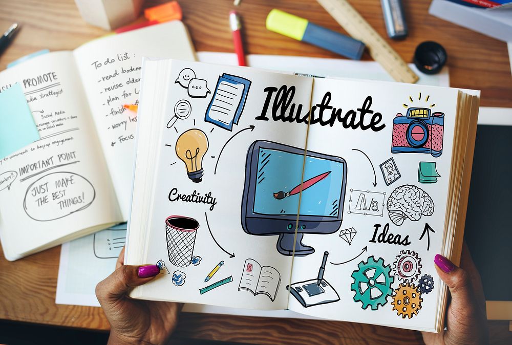 Illustrate Design Graphic Art Visual | Free Photo - rawpixel