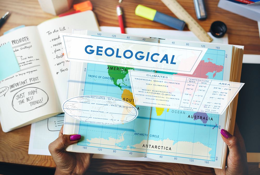 Continents Coordinates Exploration Geological Cartography | Free Photo ...