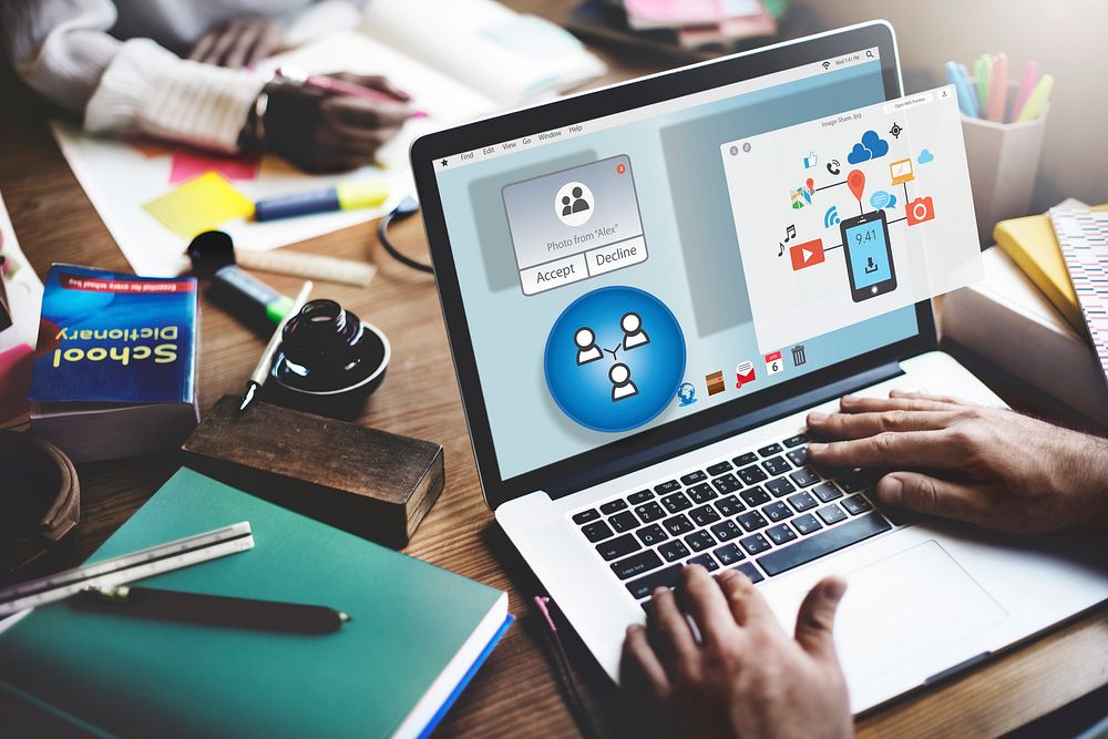 Sharing Networking Connection Exchange Technology | Free Photo - rawpixel