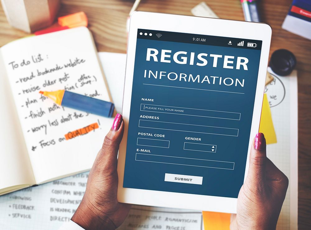Register Information Apply Signup Concept | Free Photo - rawpixel