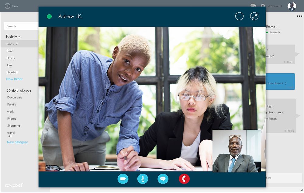 Video Call Conference Chatting Communication | Free Photo - rawpixel