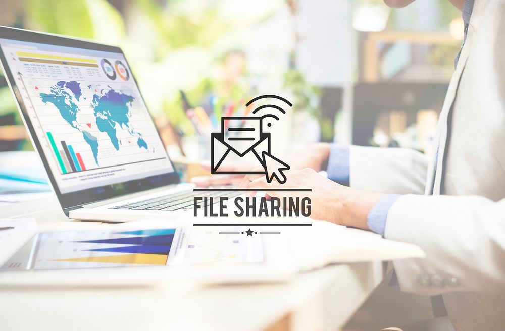 File Sharing Online Email Network | Free Photo - rawpixel