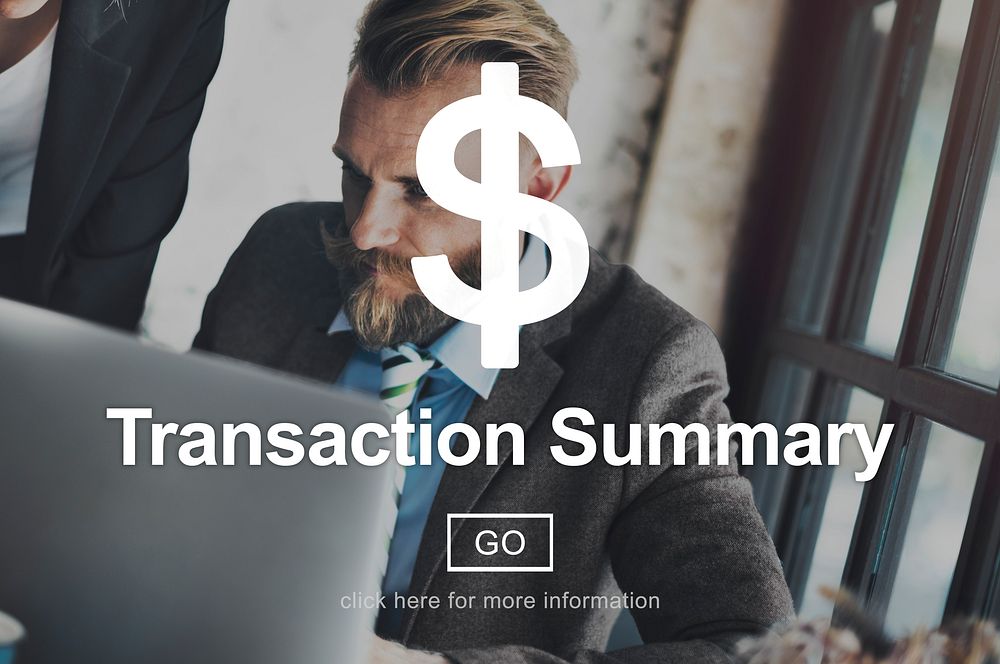Transaction Summary Accounting Financial Taxation | Free Photo - rawpixel