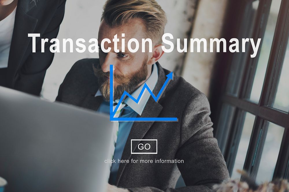 Transaction Summary Accounting Financial Taxation | Free Photo - rawpixel