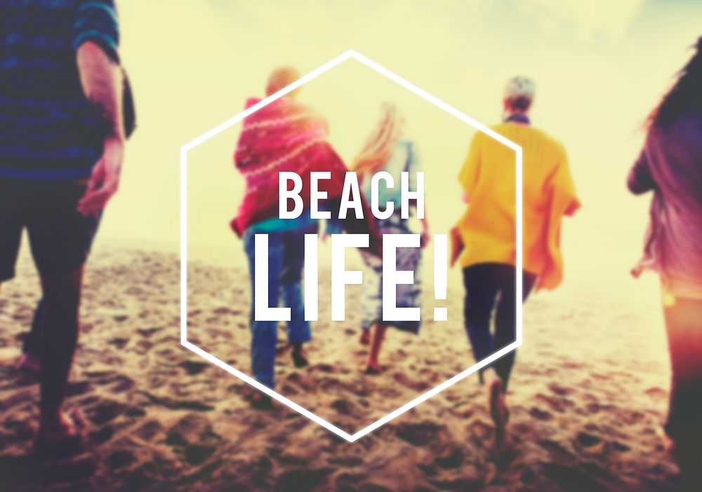 Summer Beach Life Friendship Holiday | Free Photo - rawpixel