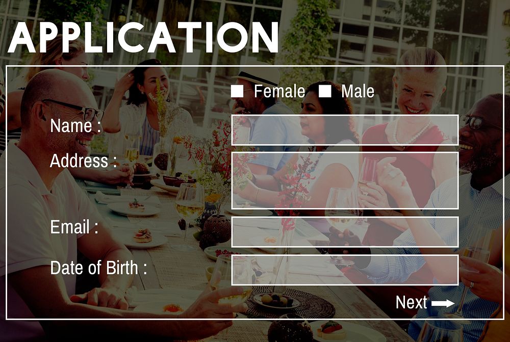 Application Form Interface Webpage Register | Free Photo - rawpixel