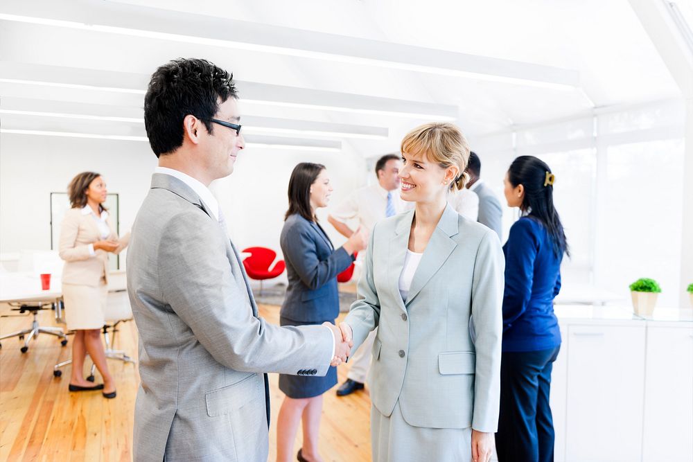 Two Corporate People having Agreement | Premium Photo - rawpixel