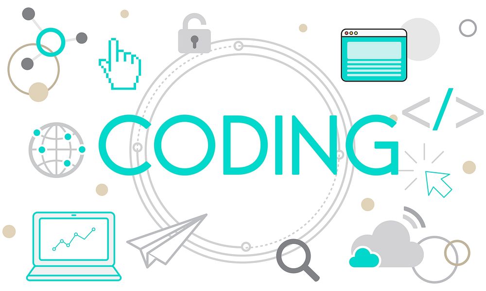 Information Technology Coding Connection Programming | Premium Photo ...