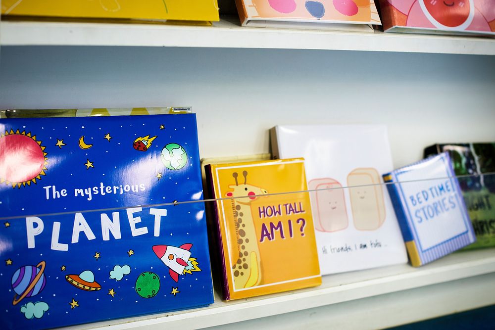 Children's books elementary school library | Premium Photo - rawpixel