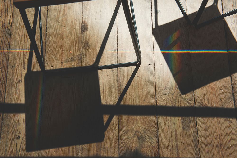 Shadow chair and wooden plank | Free Photo - rawpixel