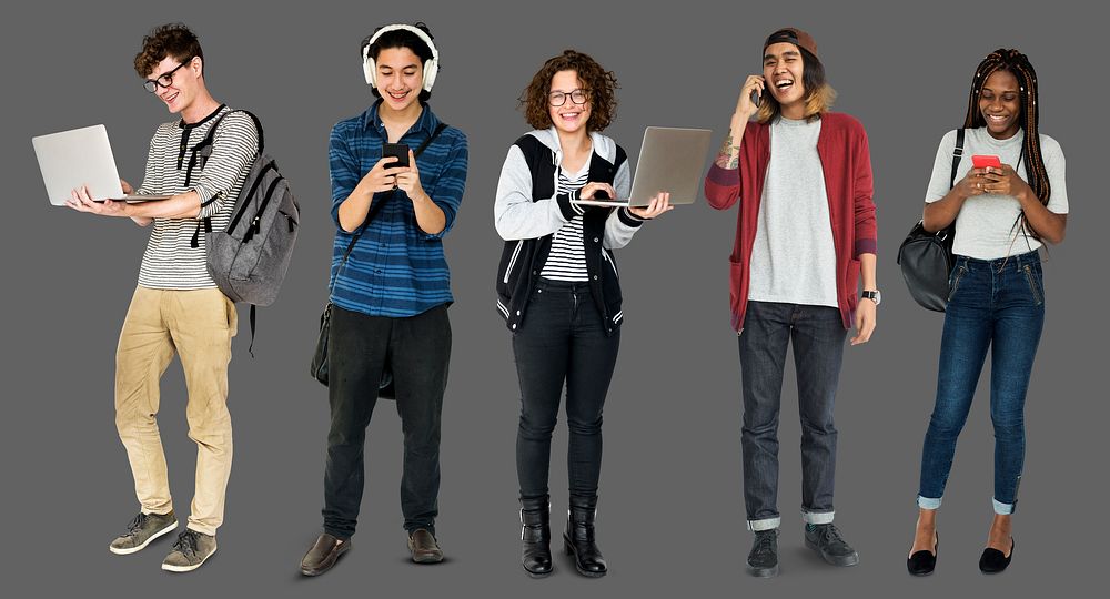 Diverse of Young Adult People | Premium Photo - rawpixel