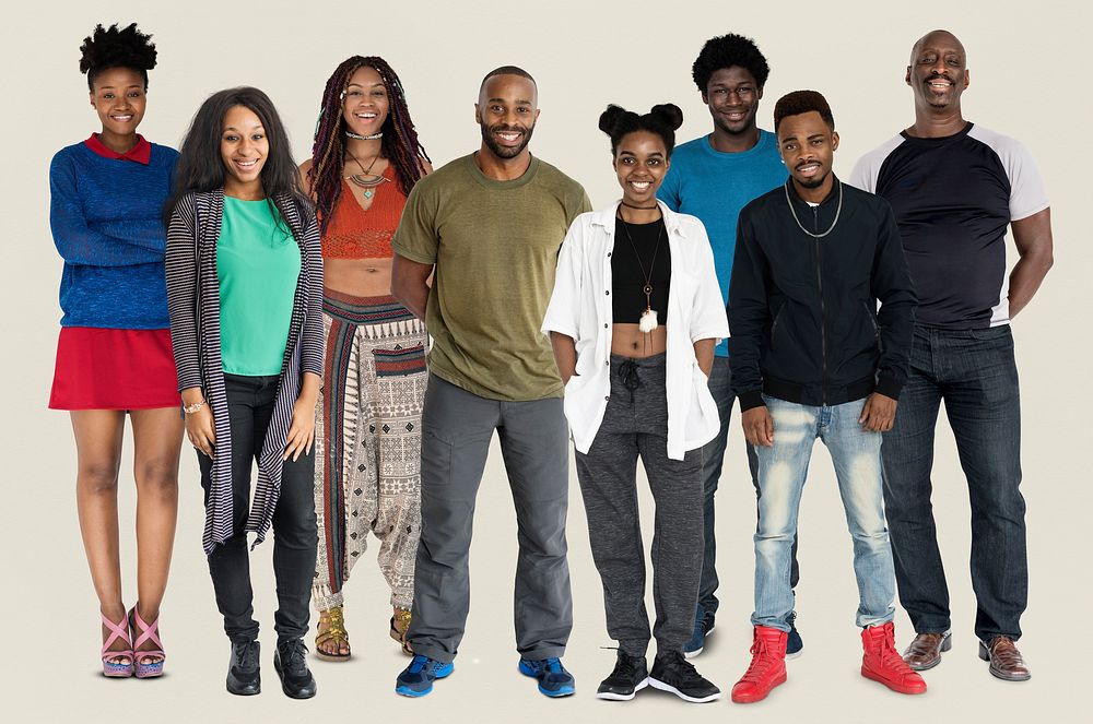 Group African Descent People Together | Premium Photo - rawpixel