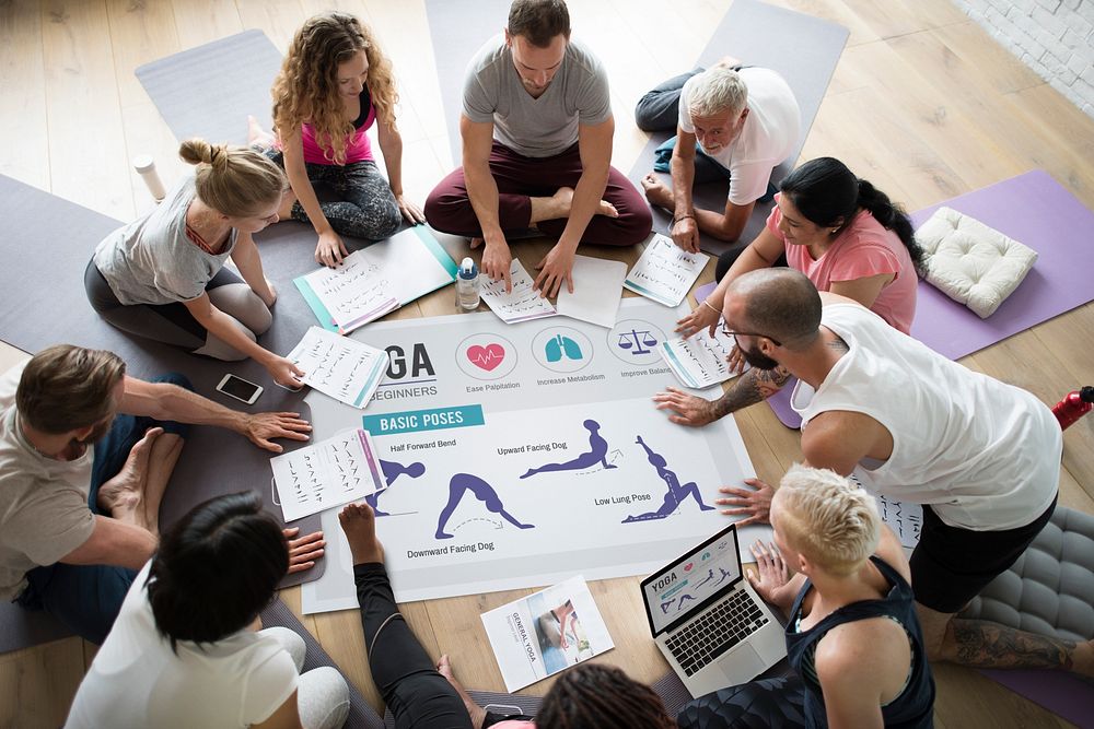 Diversity People Exercise Class Relax | Photo - rawpixel