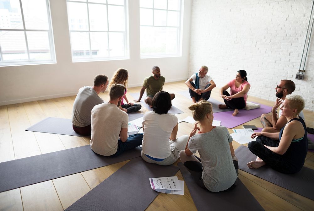 Diversity People Exercise Class Relax | Photo - rawpixel