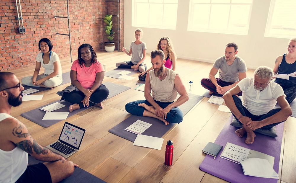 Diversity People Exercise Class Relax | Premium Photo - rawpixel
